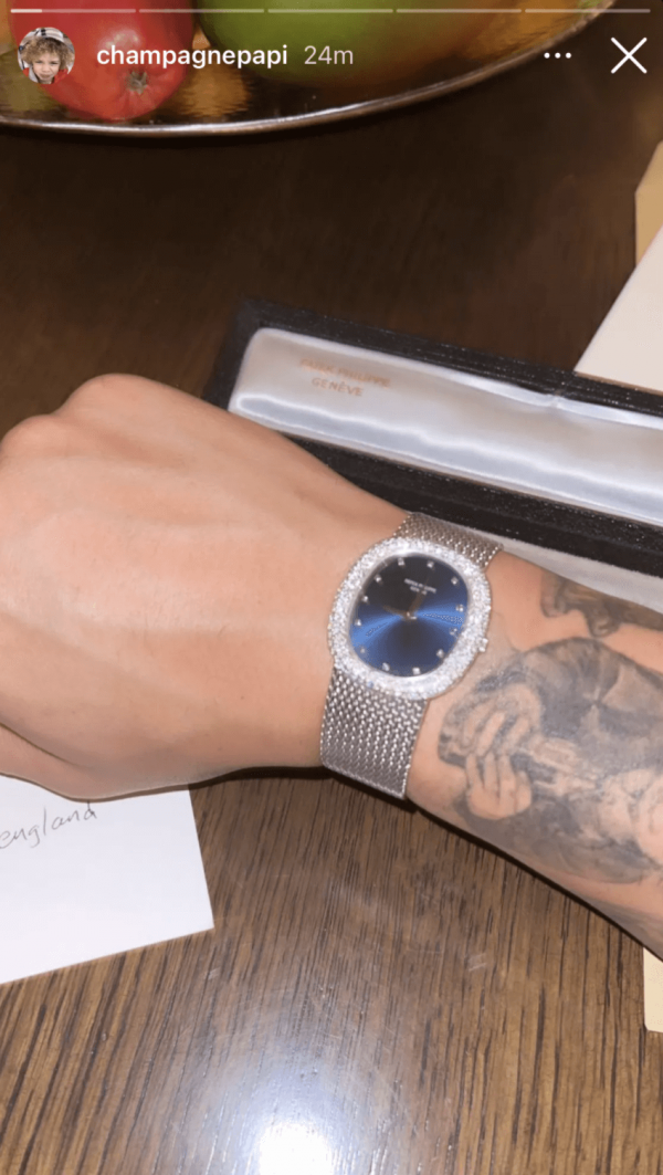 Drake legújabb Patek Philippe óráját az angol királynő ihlette!