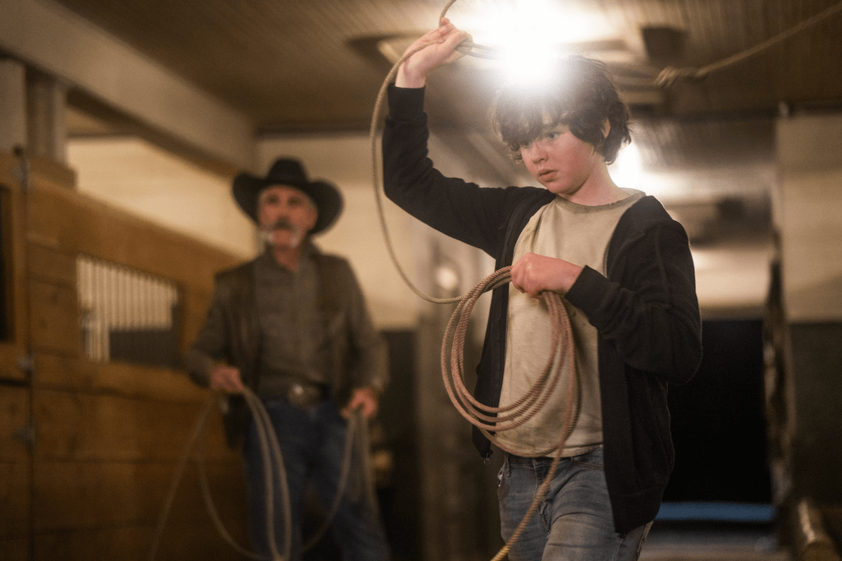 Finn Little úgy megnőtt két Yellowstone-évad között, hogy a stáb sem ...